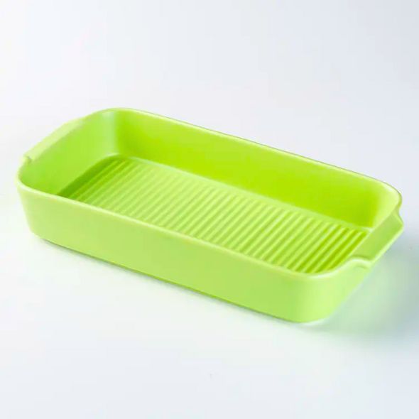 Porcelain Rectangular Dish 2Pcs – Bakeware.pk