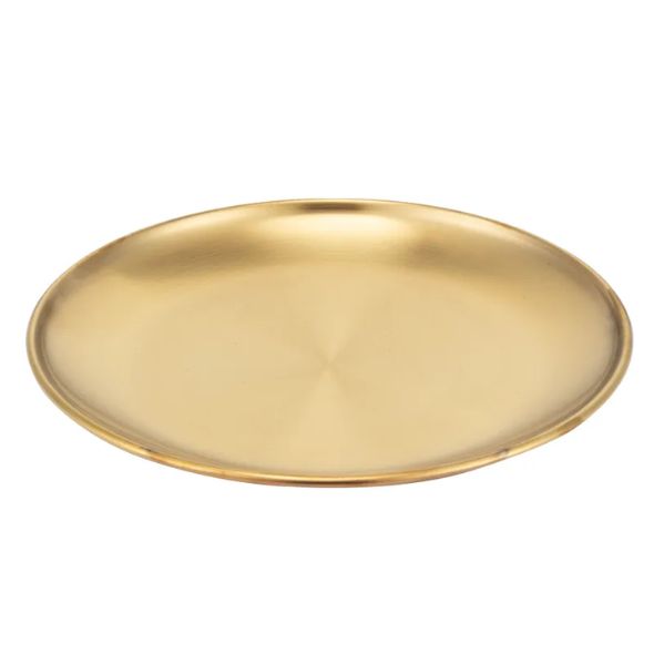Gold Plated Stainless Steel Plate – Bakeware.pk