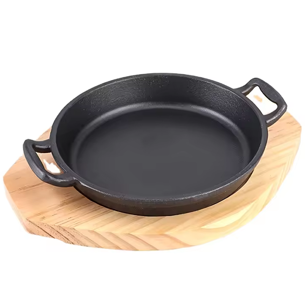 Round Cast Iron Sizzler Pan – Bakeware.pk