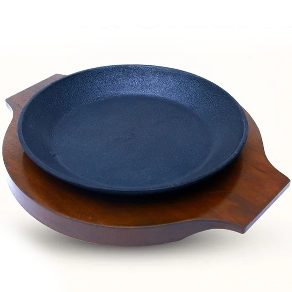 Cast Iron Sizzler 8 Inches Round – Bakeware.pk