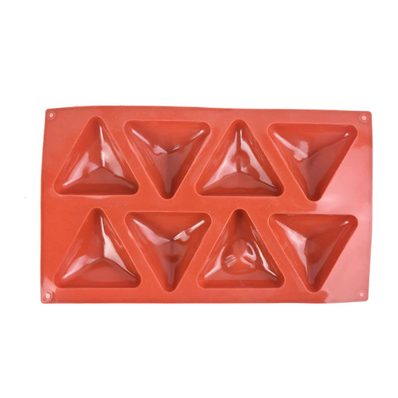 Triangle Chocolate Mold 8 Cavity – Bakeware.pk