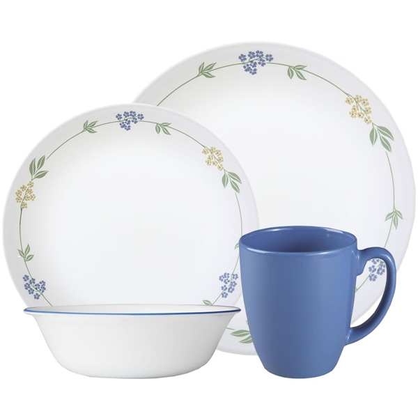 Corelle 16pc Dinner Set - Secret Garden – Bakeware.pk