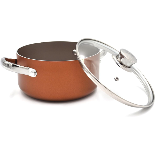 Prestige Ultra Casserole With Glass Lid And Pan Holder – Bakeware.pk