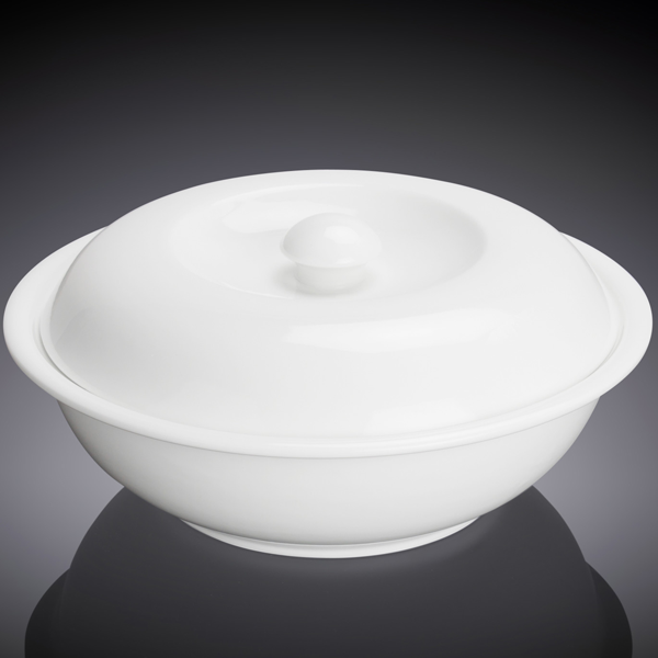 Wilmax Fine Porcelain Bowl with Lid – Bakeware.pk