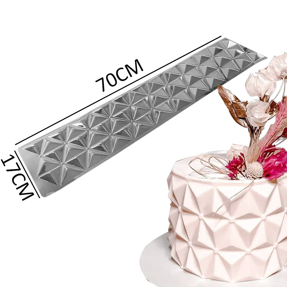 Origami Cake Mold Plastic (Design 8) – Bakeware.pk