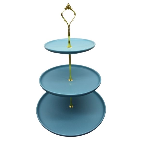 3-Tier Round Serving Platter – Bakeware.pk