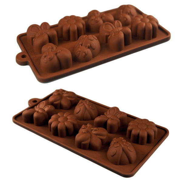Chocolate Mold Ladybug, Bee, Butterfly – Bakeware.pk