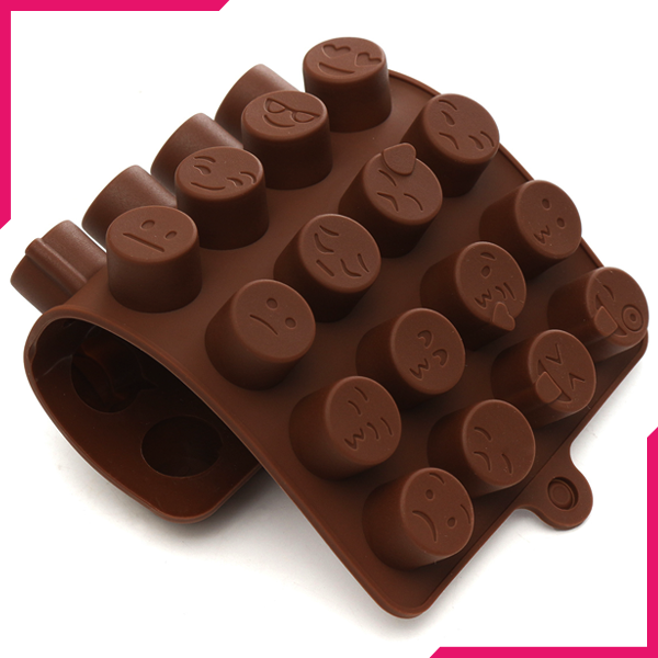 Silicone Choclate Mold Emoji – Bakeware.pk