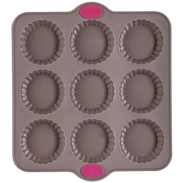 Silicone Pie Mold Tray 9 Cavity – Bakeware.pk