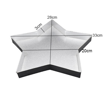 Star Shape Pizza Pan 3pcs Set – Bakeware.pk